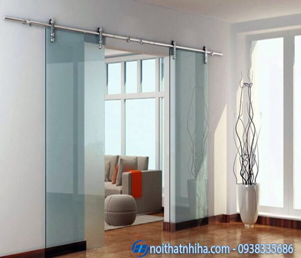 Cửa lùa kính cường lực - Nhihaglass.com