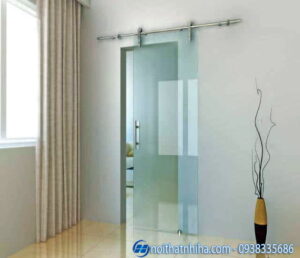 Cửa lùa kính cường lực - Nhihaglass.com